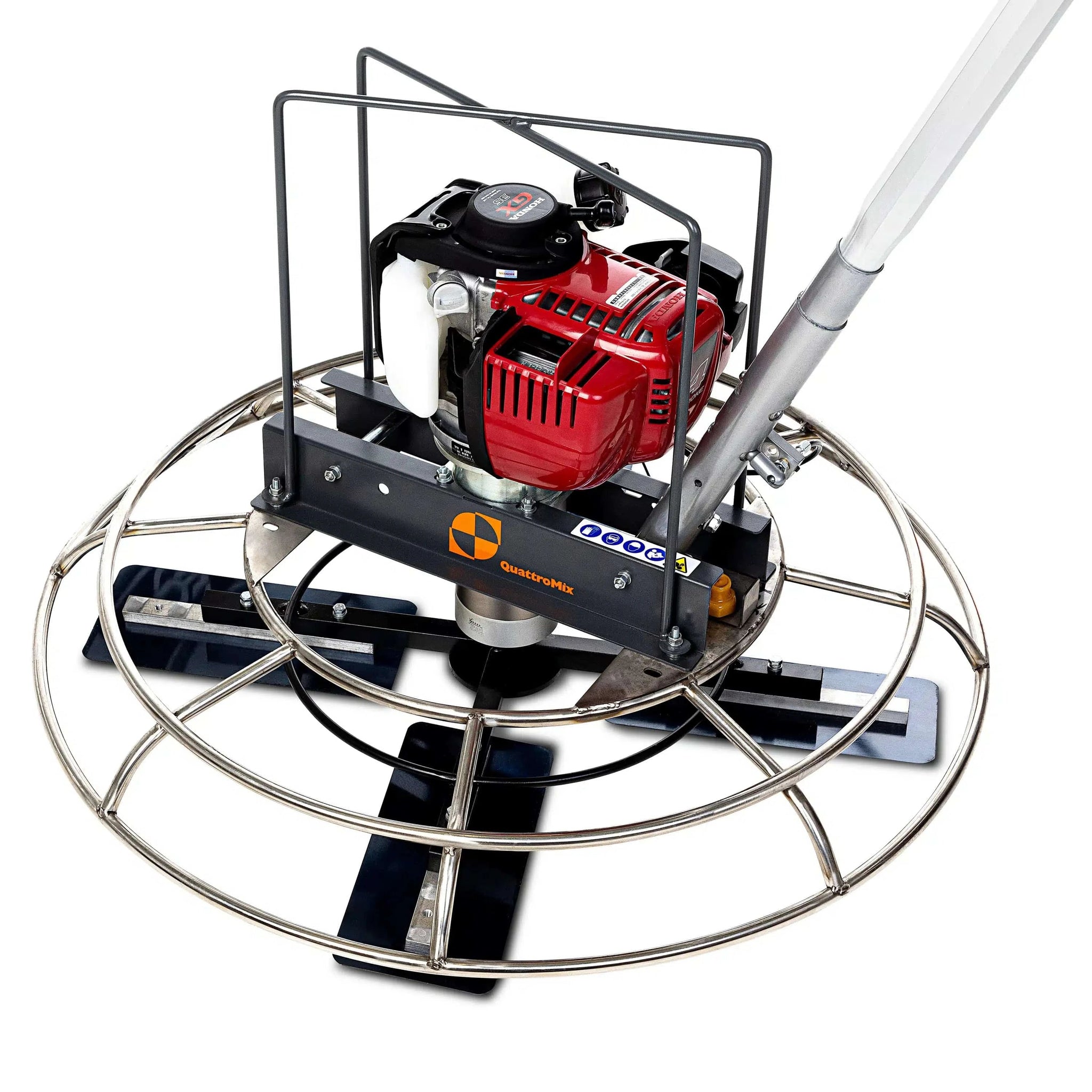 Quattromix 28″ Power Pole Trowel 19kg 35cc Motor