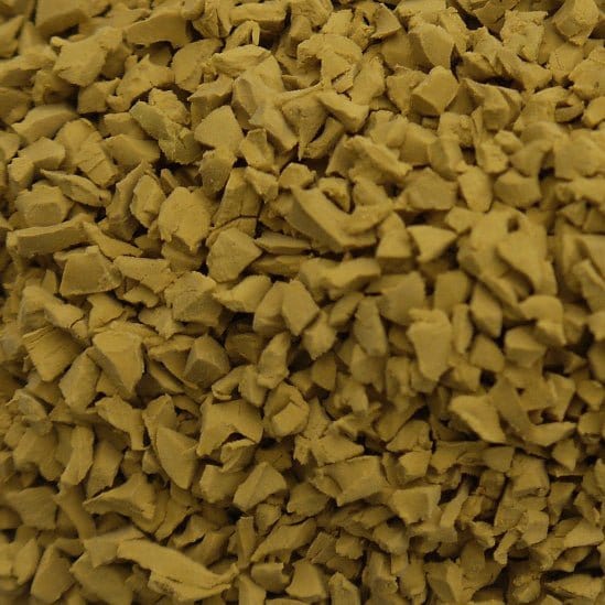 Earth Yellow Rubber Crumb EPDM 1-4mm 25kg