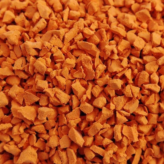 Orange Rubber Crumb EPDM 1-4mm 25kg