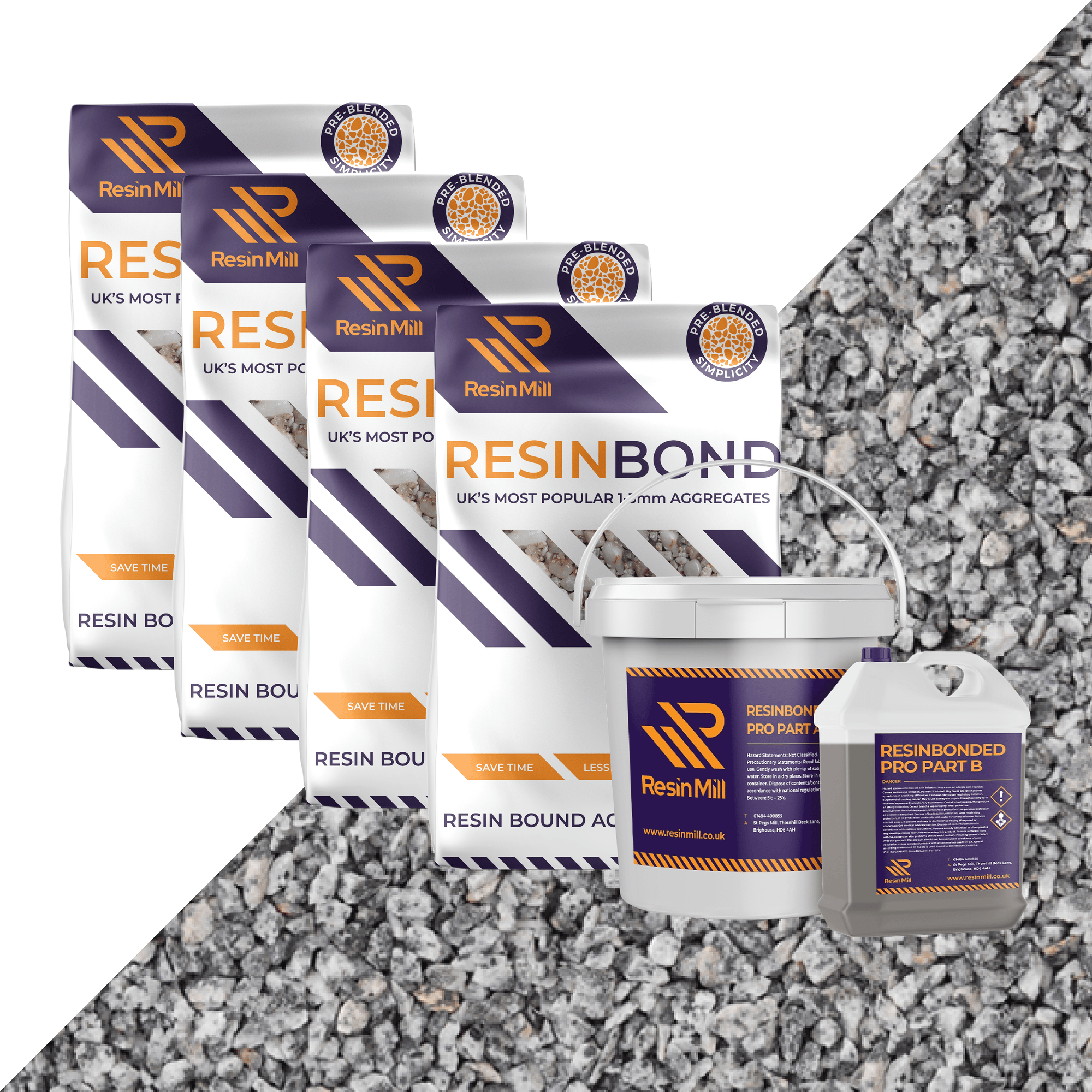 Nordic Grey Resin Bonded PRO 1-3mm